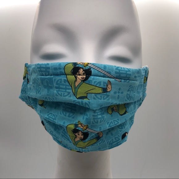 Accessories | Mulan Adults Mask Hand Made 10 Cotton | Poshmark